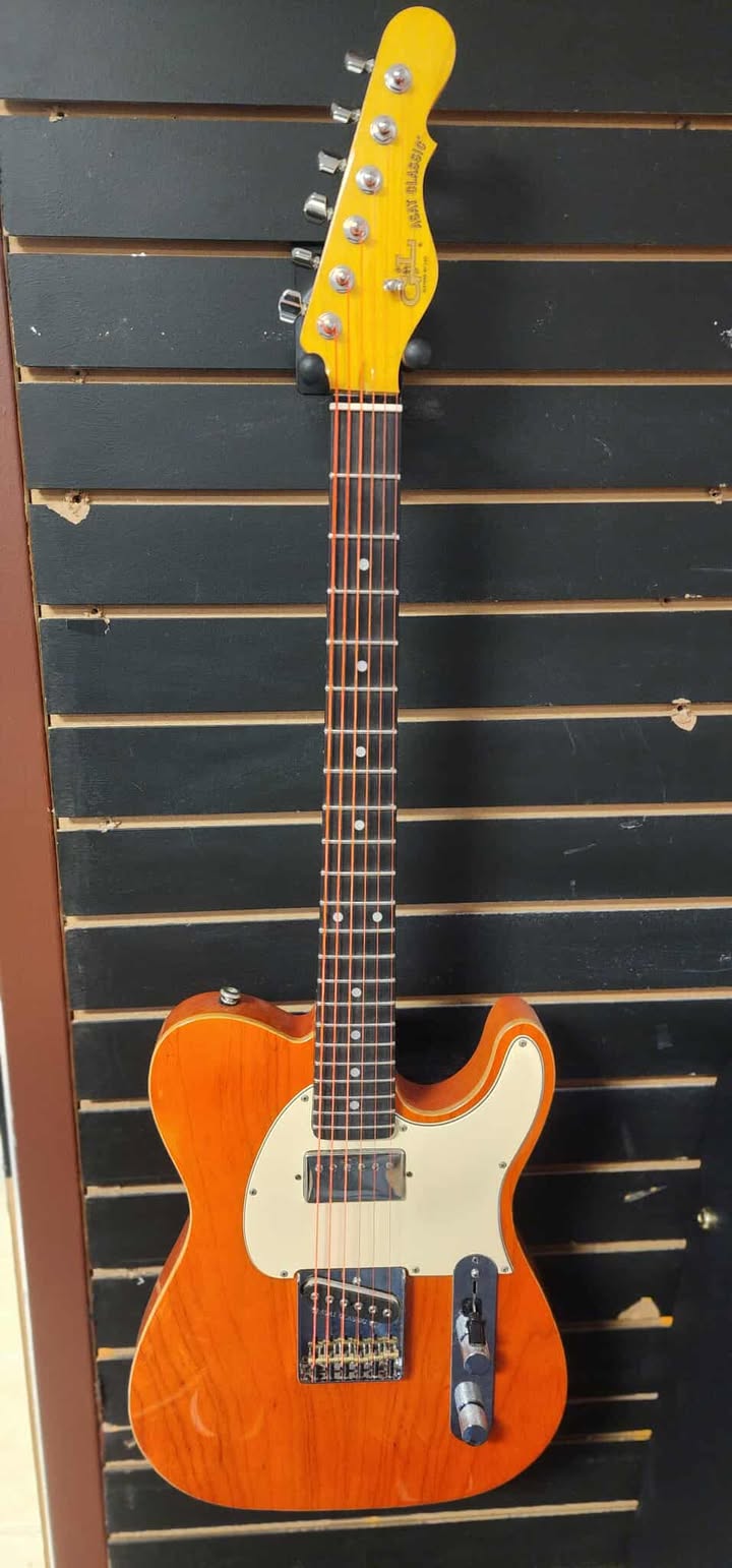 G&L ASAT Classic - CLF 063951 (2006) Clear Orange – Flemington Guitar Shop